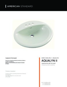 CO130L11_LVM INCRUSTAR_AQUALYN II_AS | American Standard